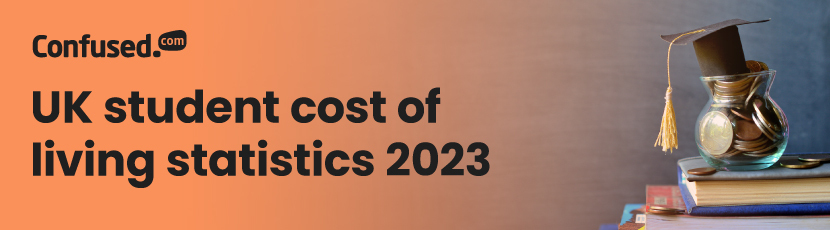 UK Student Cost of Living Statistics 2023 | Confused.com