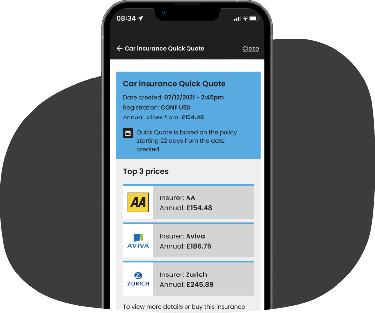 Confused.com app - Check tax, MOT, car insurance & more